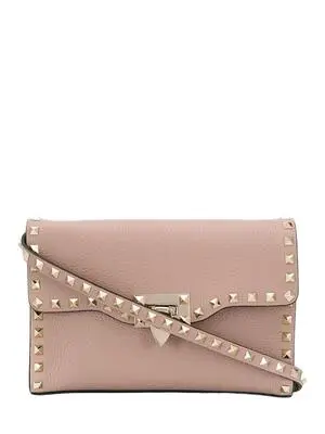 Valentino Garavani Rockstud Small Shoulder Bag - Pink