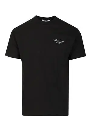 Givenchy Logo Cotton T-shirt - Black