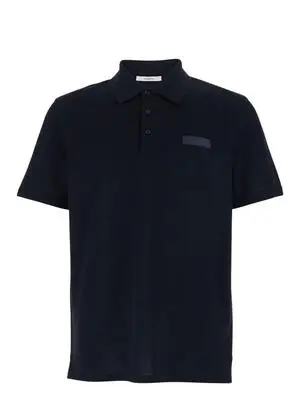 Givenchy Cotton Polo Shirt - Blue