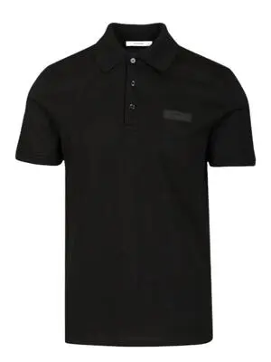 Givenchy Cotton Polo Shirt - Black