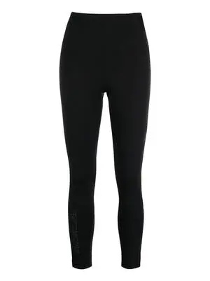 Moncler Zipped Leggings - Black