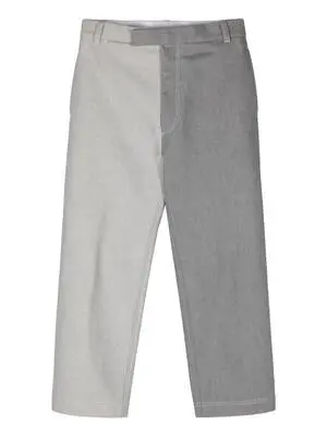 Thom Browne Classic Two-tone Trousers - Grey