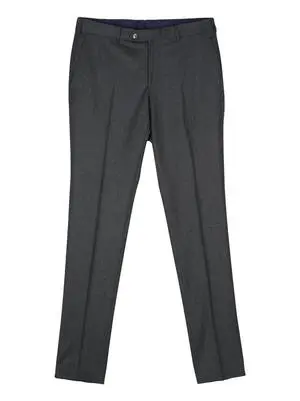 LUIGI BIANCHI Wool Trousers - Grey