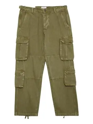 AMISH Double Cargo Trousers - Green