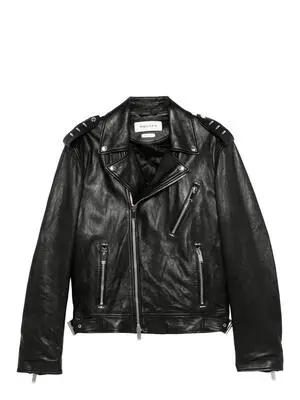 Alexander McQueen Leather Jacket - Black