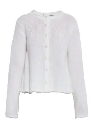 Loewe Wool Blend Cardigan - White