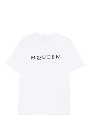 Alexander McQueen T-shirt With Logo - White