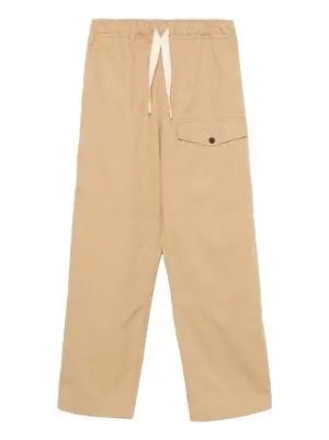 Dries Van Noten Cotton Trousers - Beige