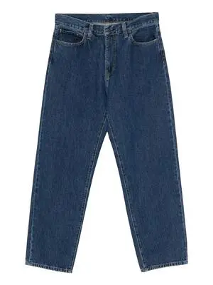 Carhartt Work In Progress Denim Cotton Jeans - Blue