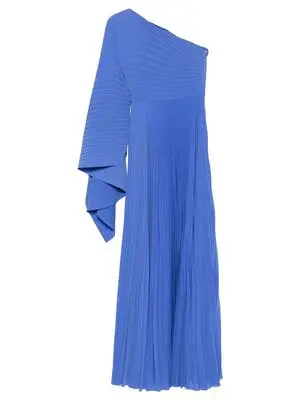 Solace London Maci Maxi Dress - Blue