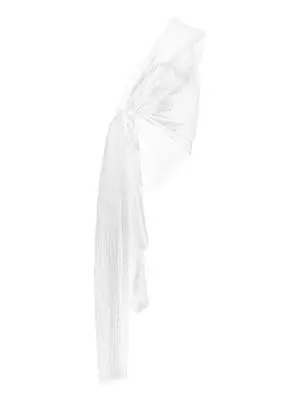 Issey Miyake Madame-t Pleated Stole - White