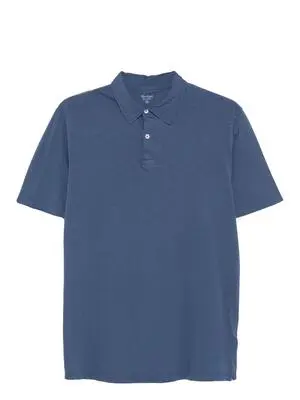 Hartford Cotton Polo Shirt - Blue