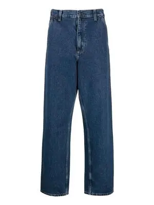 Carhartt Work In Progress Single Knee Denim Jeans - Blue