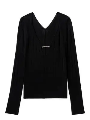 Jacquemus Le Haut Pralu Top - Black
