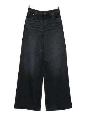 Chloé Wide-leg Denim Jeans - Black