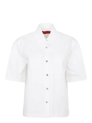 THE LATEST Ben Cotton Shirt - White