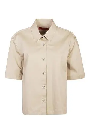 THE LATEST Ben Cotton Shirt - Beige