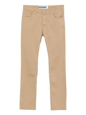 Jacob Cohen Slim Fit Denim Jeans - Beige