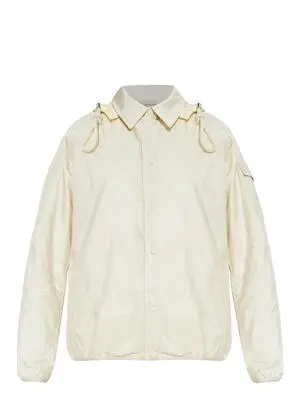 Moncler Nylon Blouson Jacket - White