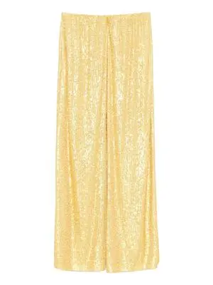 Norma Kamali Wide-leg Trousers - Yellow