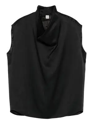 TOTEME Sleeveless Top - Black