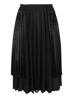 COMME DES GARÇONS Pleated Midi Skirt