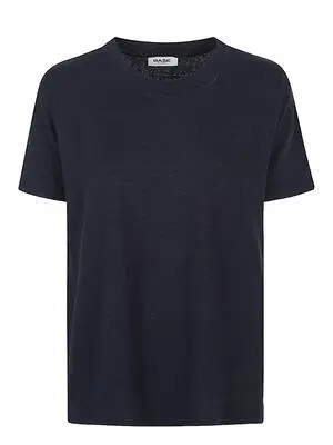 BASE Linen T-shirt - Blue