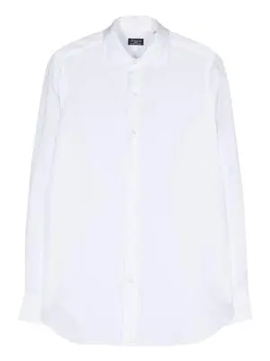 FINAMORE 1925 Napoli Cotton Shirt - White