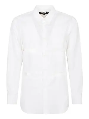 Comme Des Garçons Cotton Overshirt - White