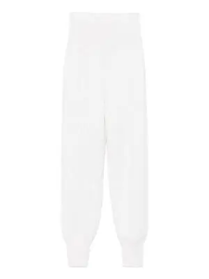 Chloé Wool Knitted Trousers - White