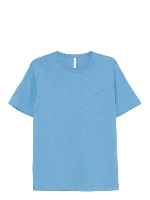 SUN 68 T-shirt With Logo - Blue