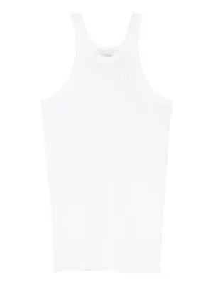 Sportmax Cotton Tank Top - White