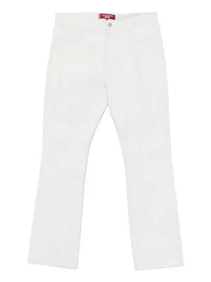 Junya Watanabe Jeans With Logo - White