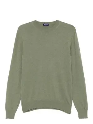 DRUMOHR Knitted Neck Sweater - Green