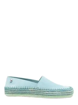 Loewe Rio Suede Espadrilles - Sky Blue