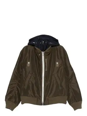 Sacai Nylon Bomber Jacket - Green