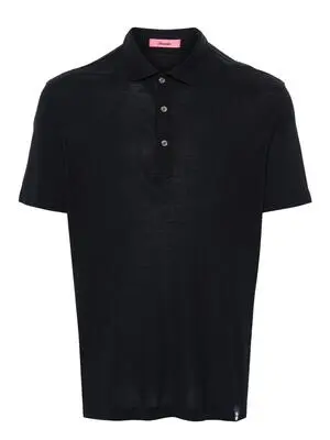 DRUMOHR Cotton Polo Shirt - Blue