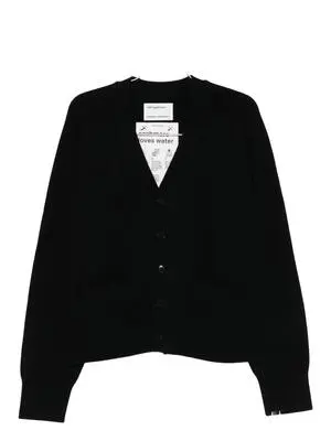 EXTREME CASHMERE X Cashmere Cardigan - Black