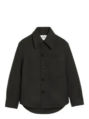 Ami Wool Jacket - Grey