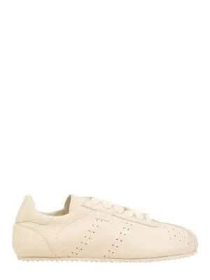 Ami Leather Sneakers - White