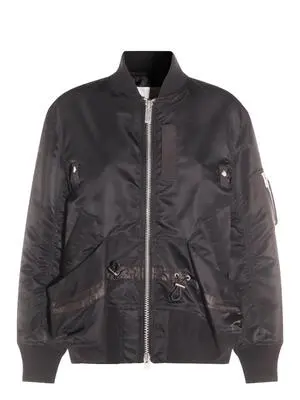 Sacai Nylon Bomber Jacket - Black
