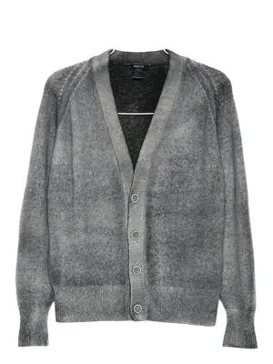 Avant Toi Wool And Cashmere V-neck Cardigan - Grey