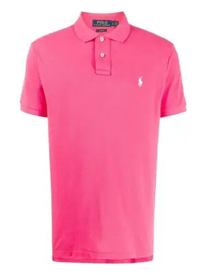 Polo Ralph Lauren Polo Shirt With Logo - Pink