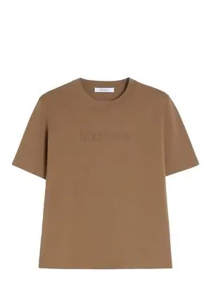 Max Mara Cotton T-shirt - Brown