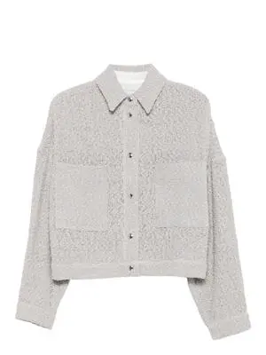 IRO PARIS Pabli Cotton Jacket Grey