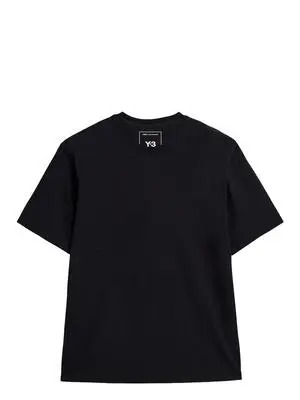 Y3 Cotton T-shirt - Black