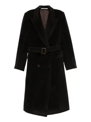 Tagliatore Wool Double-breasted Coat - Brown