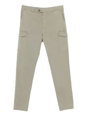 Brunello Cucinelli Cotton Trousers - Green