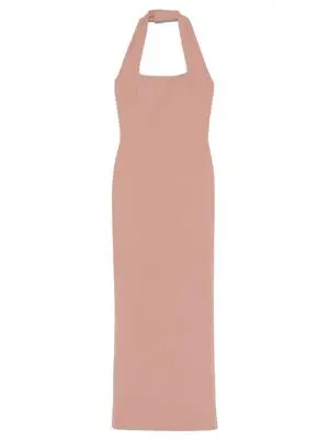 Solace London Ilona Maxi Dress - Beige