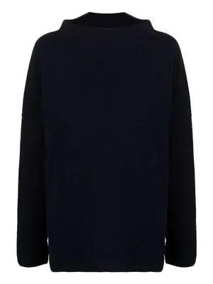 DANIELA GREGIS Wool Turtleneck Sweater - Blue